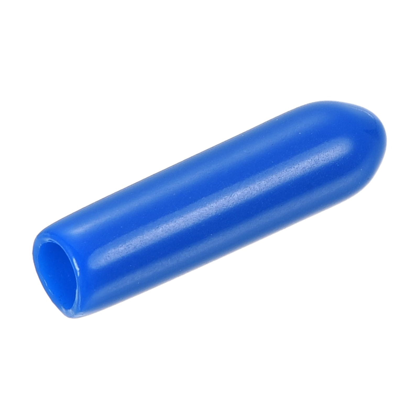 Uxcell 80pcs 3mm(1/8") Round Blue Vinyl End Cap Screw Thread Protector ...