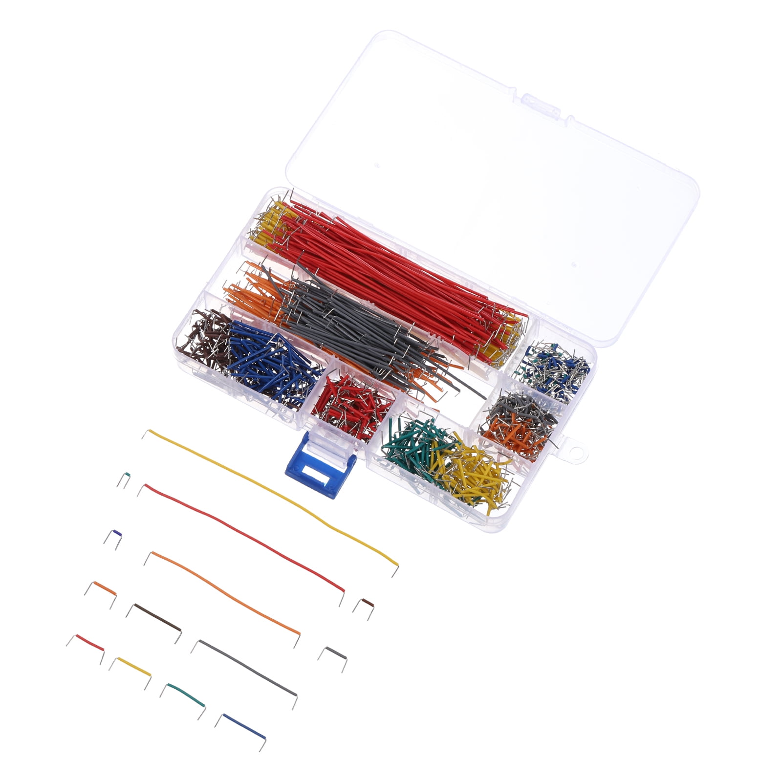 Uxcell 840Pcs Breadboard Jumper Wire Cables Flexible Solderless ...