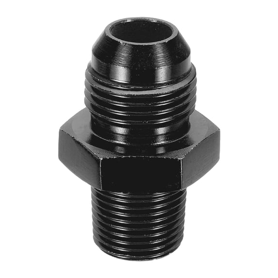 Uxcell 8AN Male to 3/8" NPT Male Straight Flare Adapter Pipe Thread ...