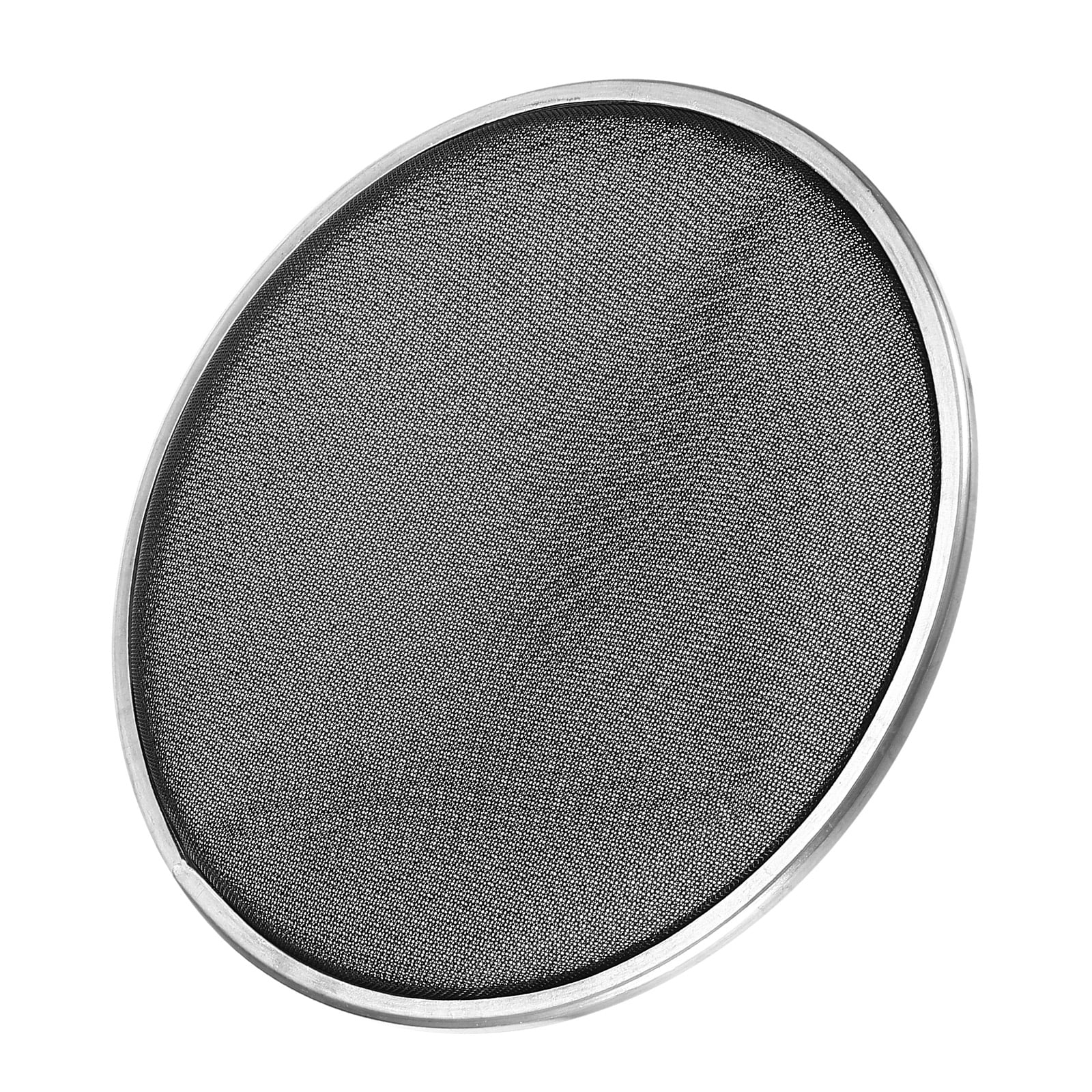 Uxcell 8Inch Mesh Drum Head Black Double Layer Mesh Shape Silent Mute ...