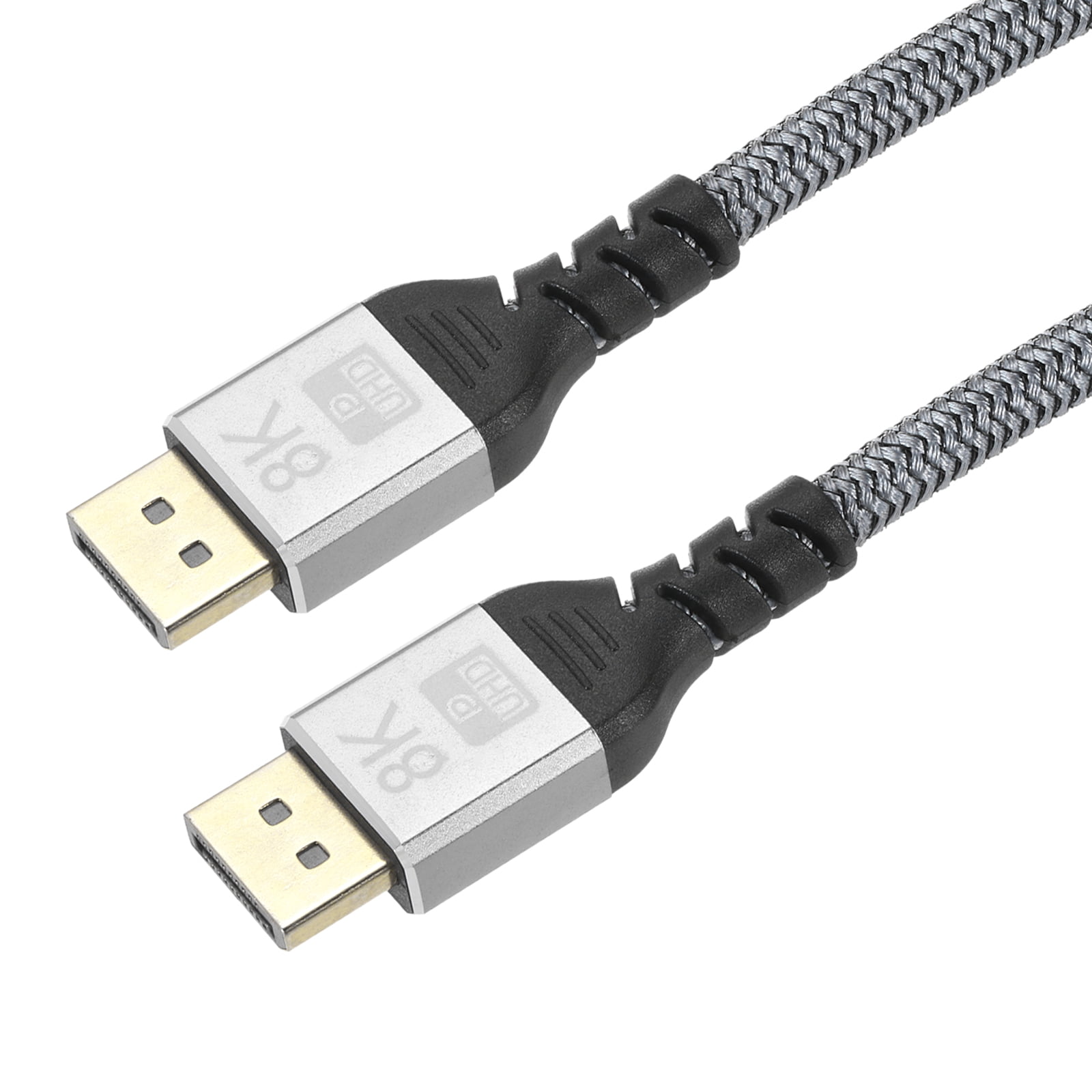 Uxcell 8K Display Port Cable, 16ft 32.4Gbps DP 1.4 Cable [8K 60Hz, 4K ...