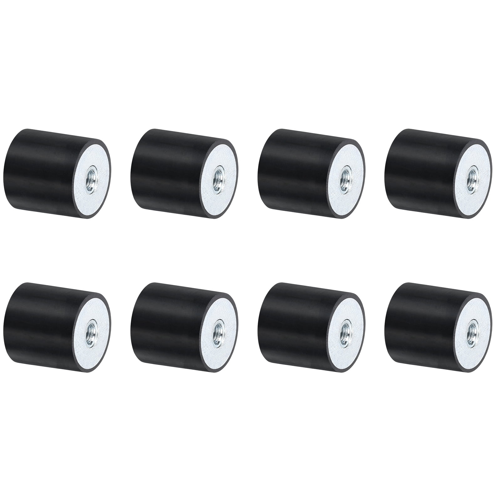 Uxcell 8Pack 20 x 20mm Rubber Female M5 Thread Isolator Replaces Anti ...