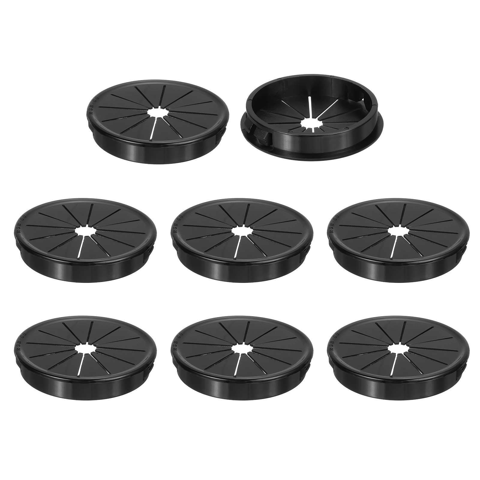 Uxcell 8Pack Cable Grommets, Snap Bushing Grommet for Holes with 2.36 ...