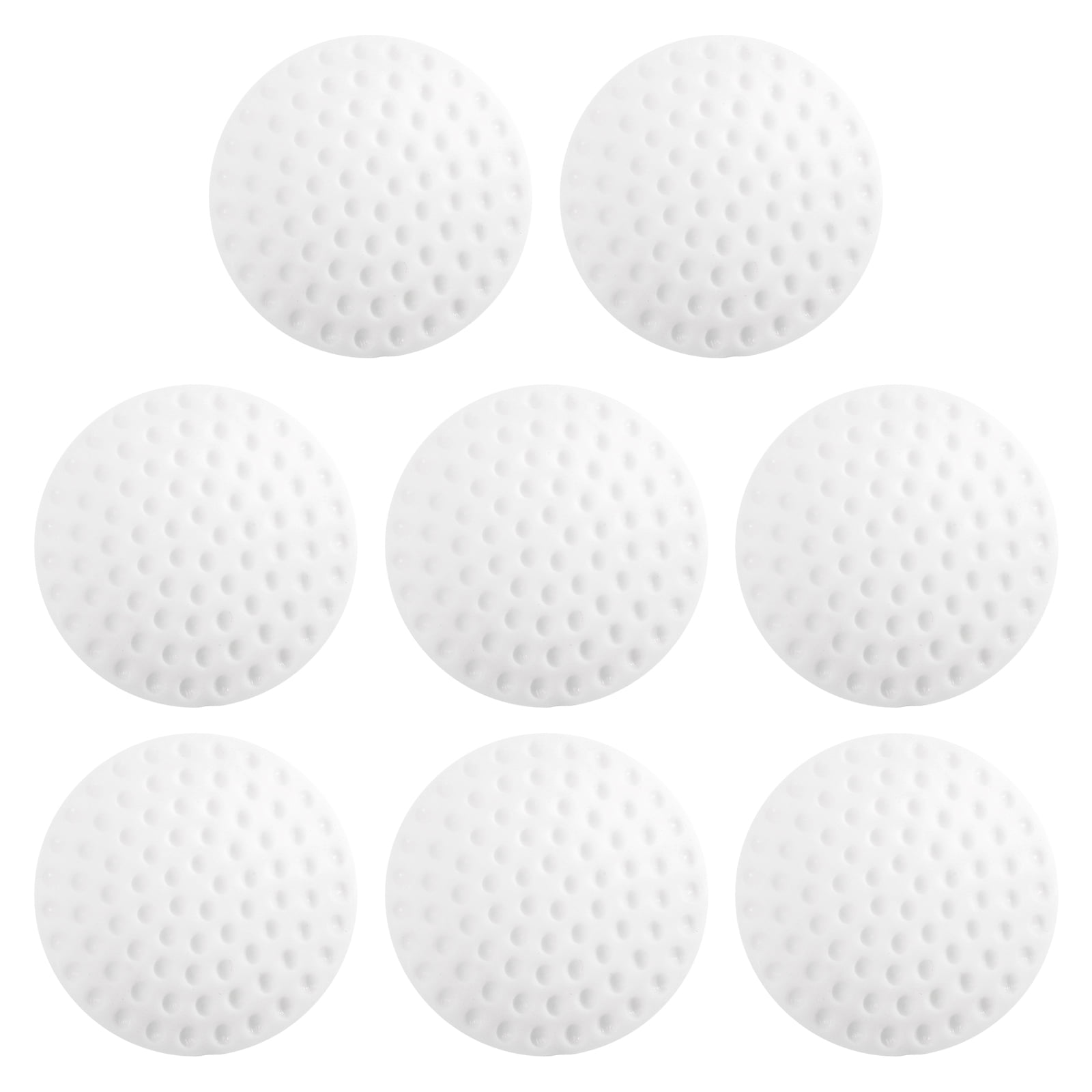 Uxcell 8Pack Door Stopper Wall Protector, 50mm/2" White Self Adhesive ...