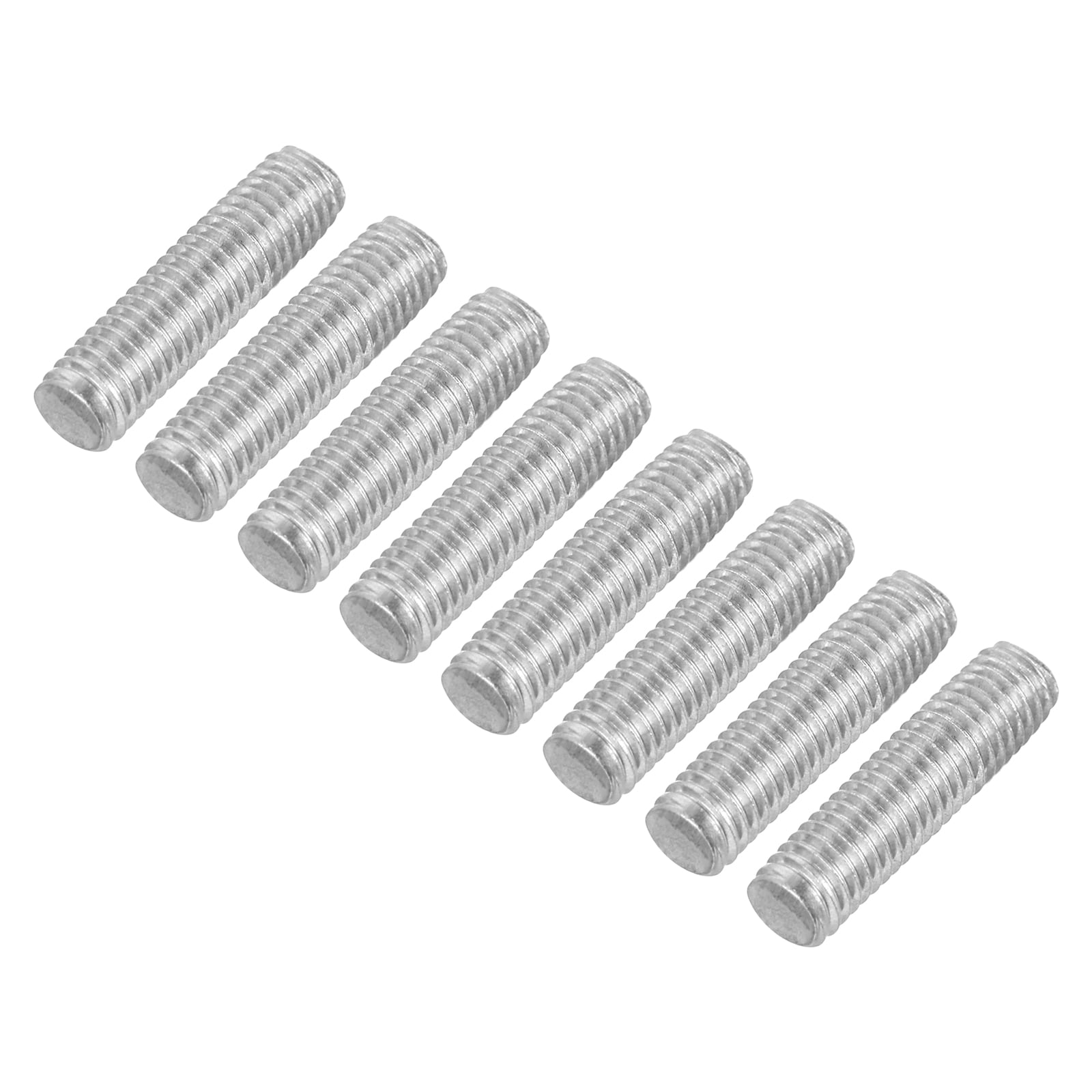 Uxcell 8Pack M5 x 20mm 0.8mm Pitch 304 Stainless Steel Fully Threaded ...