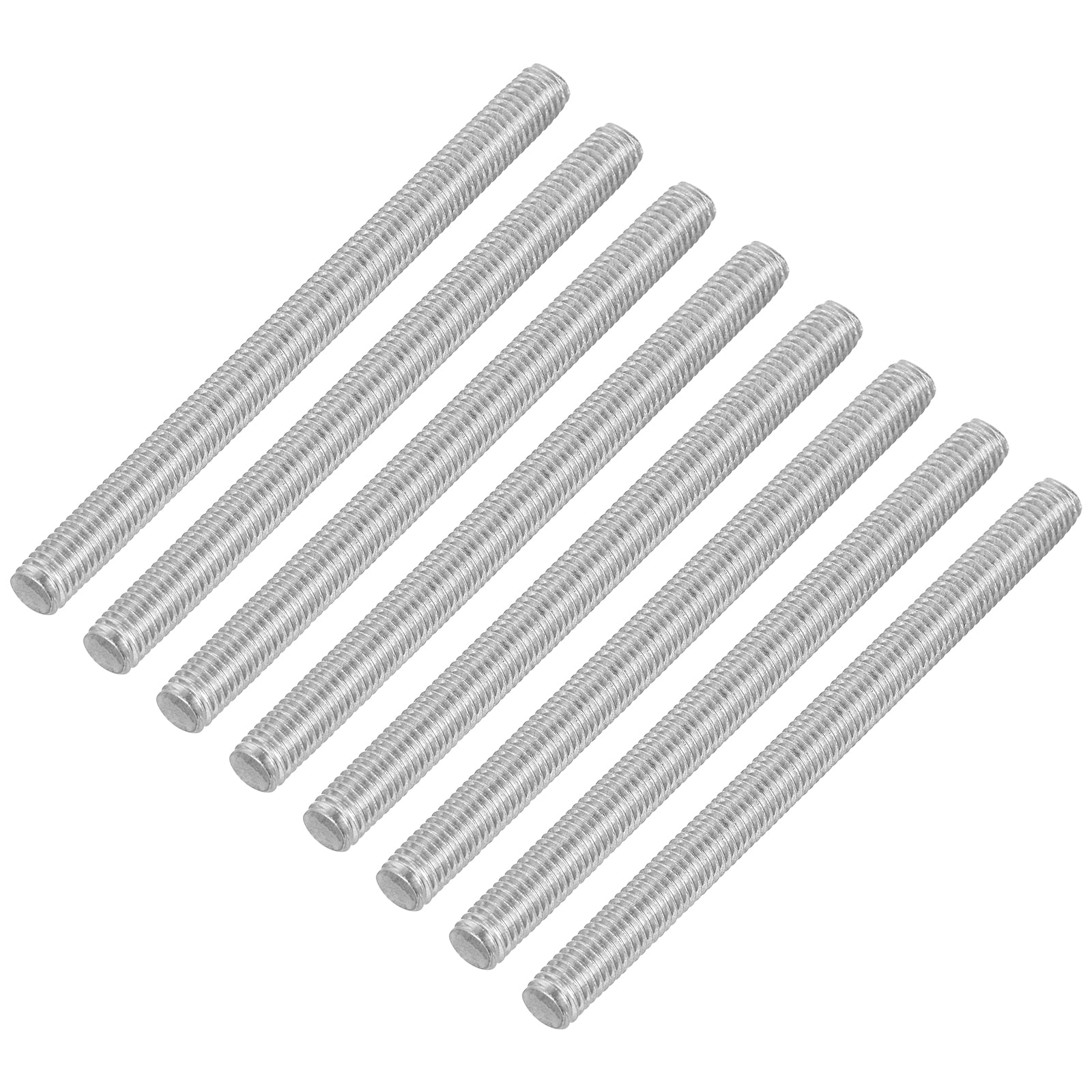 Uxcell 8Pack M5 x 70mm 0.8mm Pitch 304 Stainless Steel Fully Threaded ...