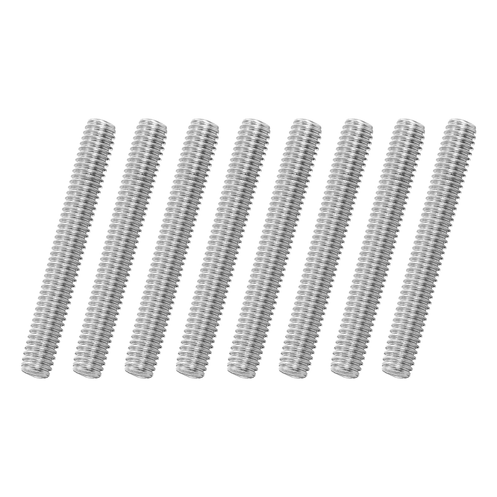 Uxcell 8Pack M6x45mm 316 Stainless Steel Fully All Threaded Rod Studs ...