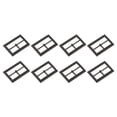 Uxcell 8Pack Metal Roller Buckles, 30mm/1.2" Single Pin Buckle Strap ...