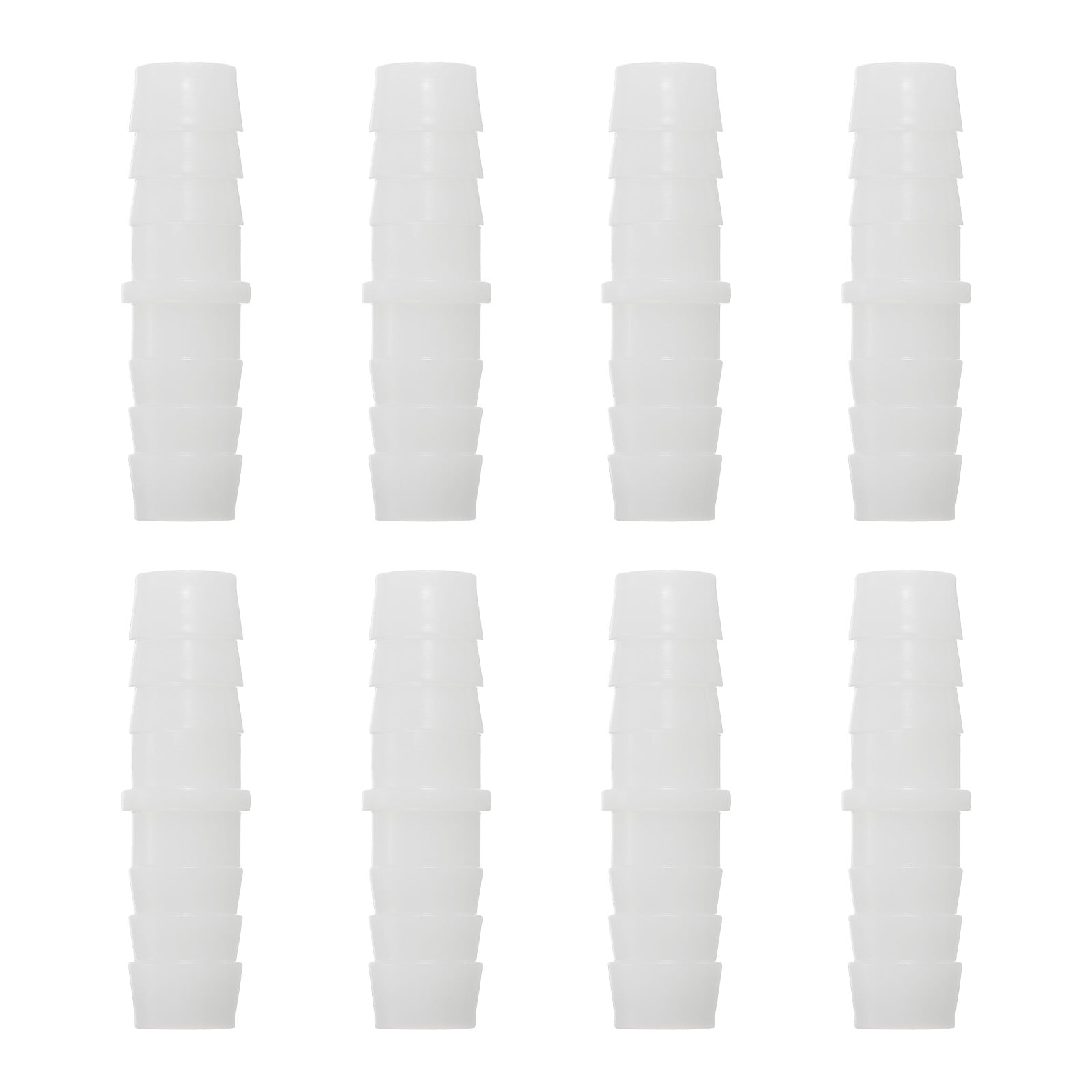 Uxcell 8Pack Plastic Hose Barb Fitting 9/16" x 9/16" Barb Pipe ...