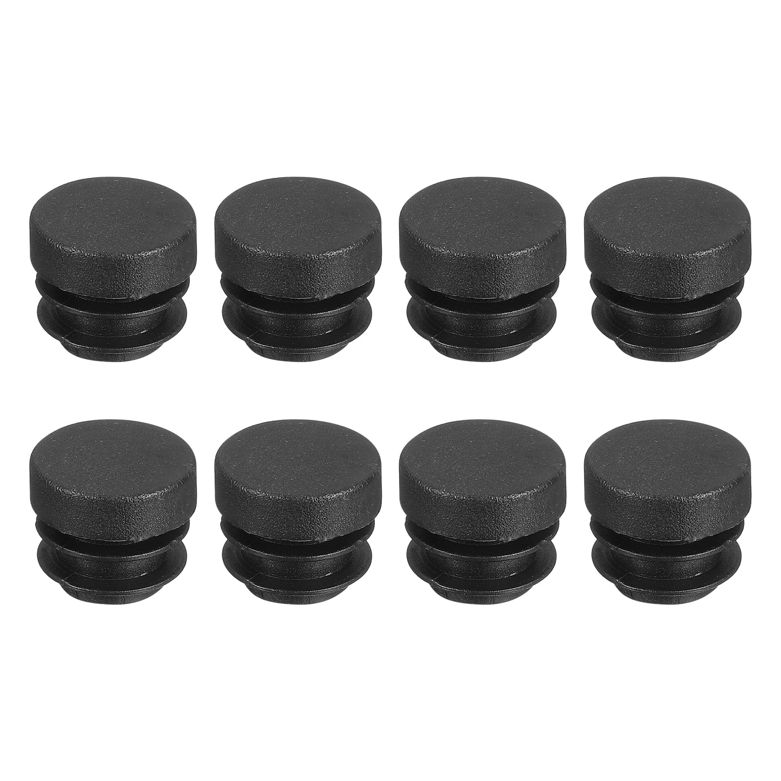 Uxcell 8Pack Round Plastic Hole Plug, 0.75" Dia Rubber End Caps Pipe ...