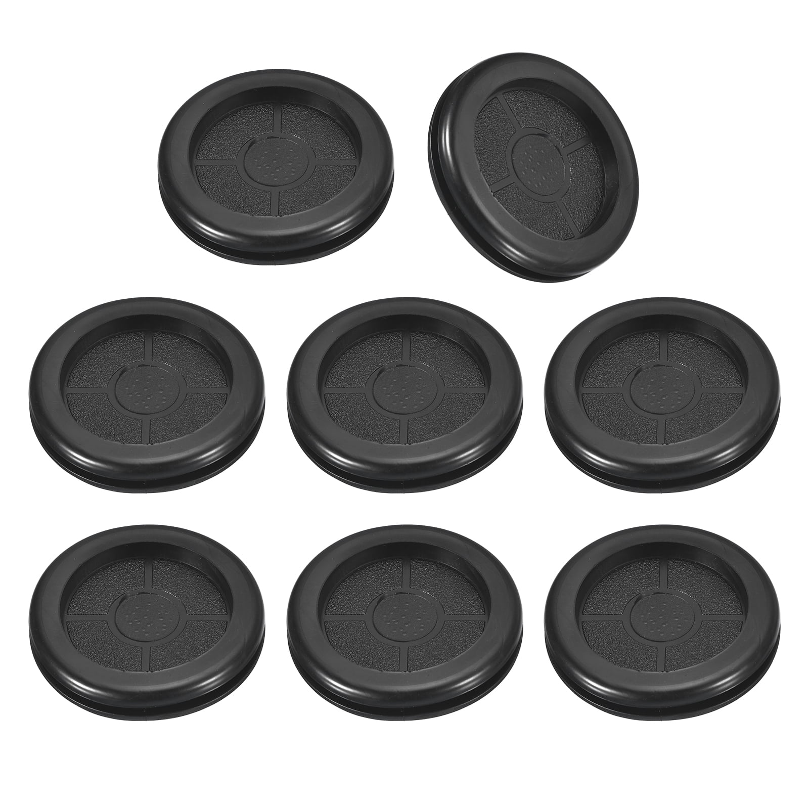 Uxcell 8Pack Rubber Grommets 1-4/8" (38mm) Drill Hole, 1-1/4" (30mm) ID ...