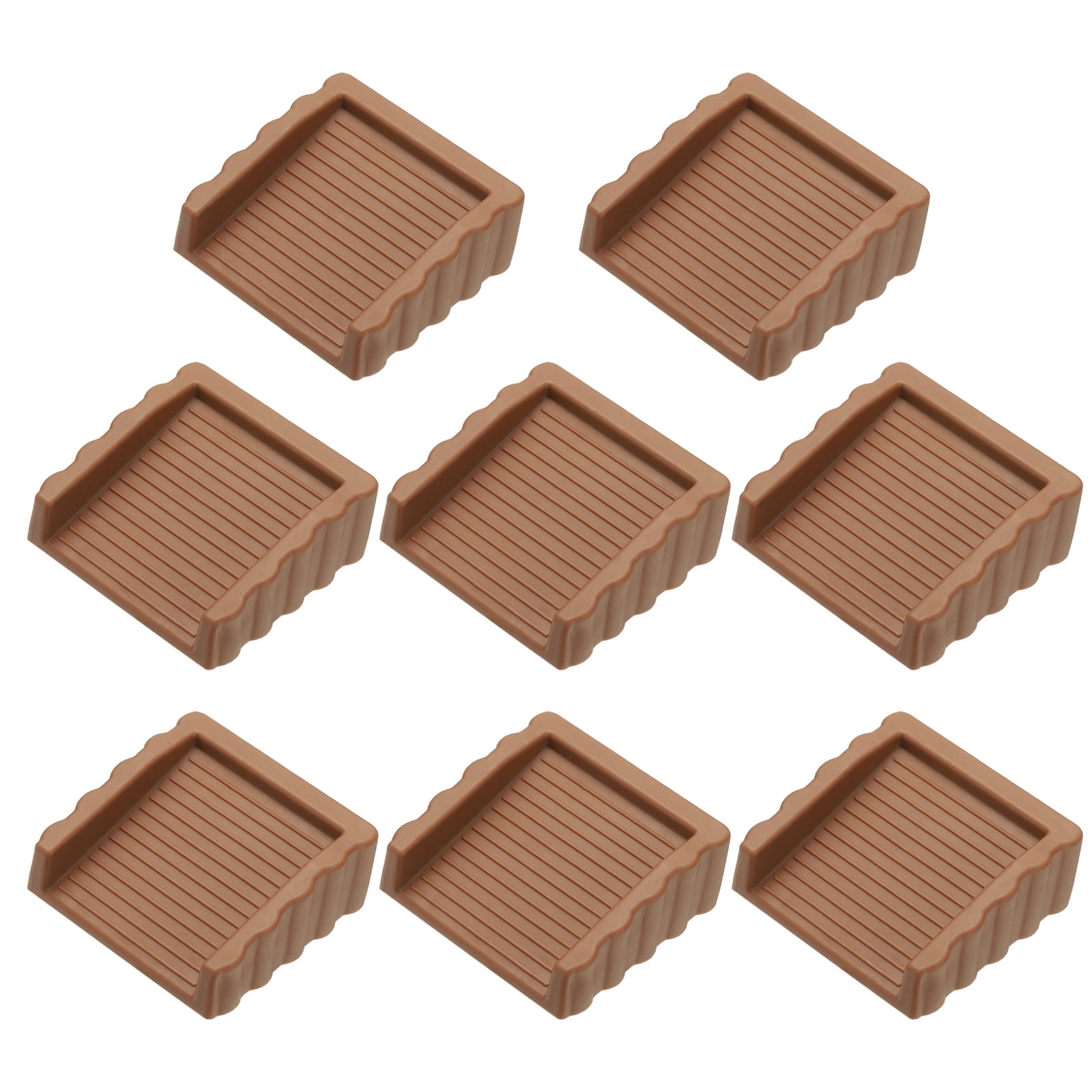 Uxcell 8Pack Two-Way Door Stoppers, 1 Inch Small Cube Doorstops Door ...