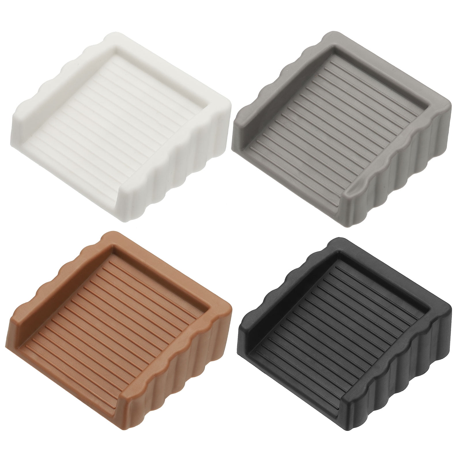 Uxcell 8Pack Two-Way Door Stoppers, 1 Inch Small Cube Doorstops Door ...