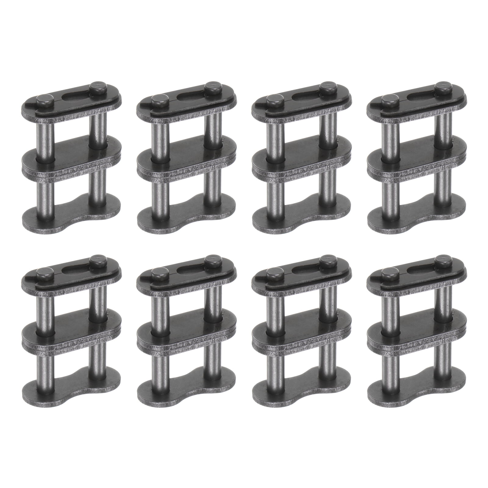 Uxcell 8Pcs #40-2/08A-2 Double Roller Chain Connecting Links 12.7mm ...