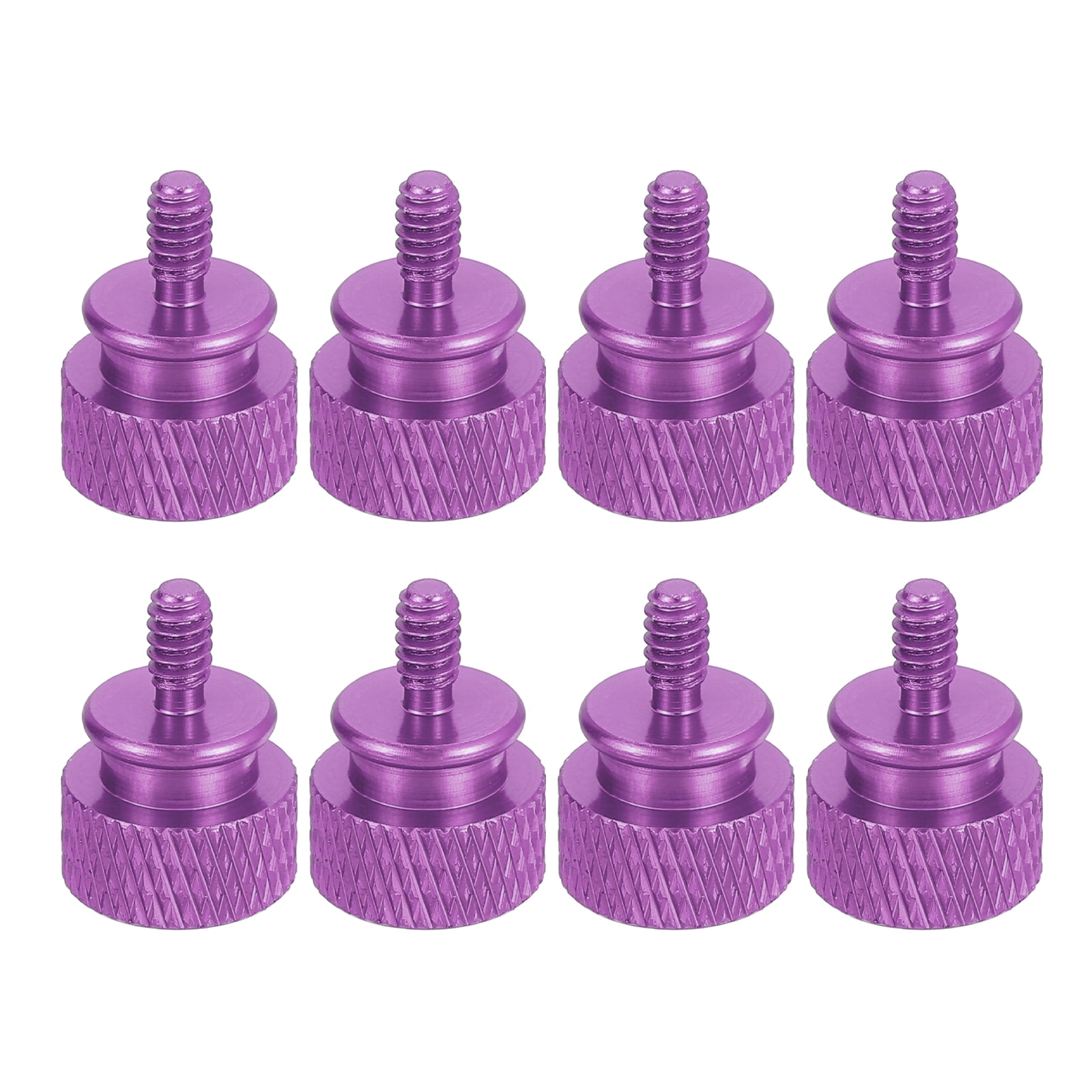 Uxcell 8Pcs 6#-32 UNC 12x16mm(ODxH) Aluminum Thumb Screws for Pc Side ...