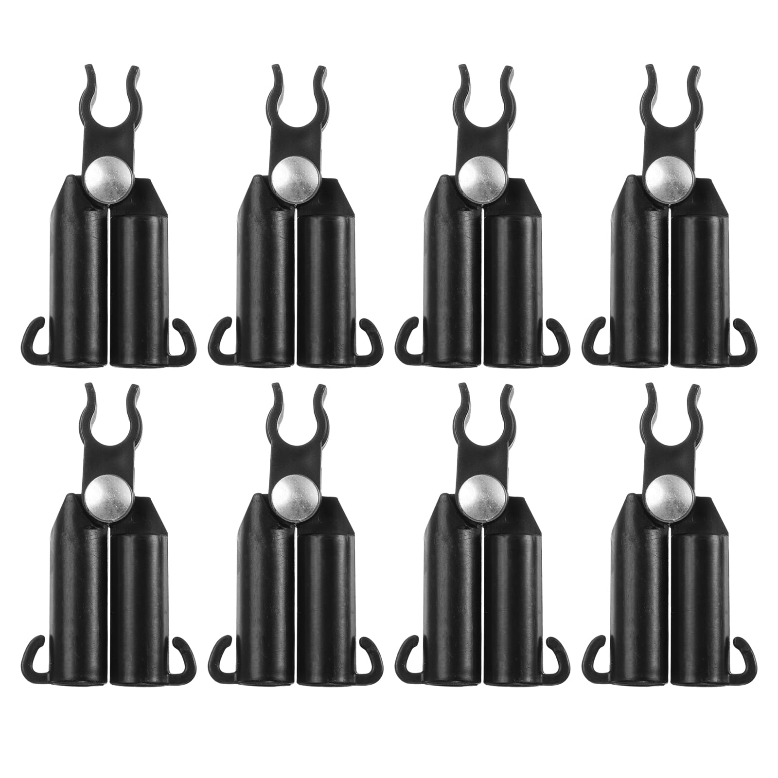 Uxcell 8Pcs 8mm Adjustable A-type Plant Trellis Connectors Clips for ...