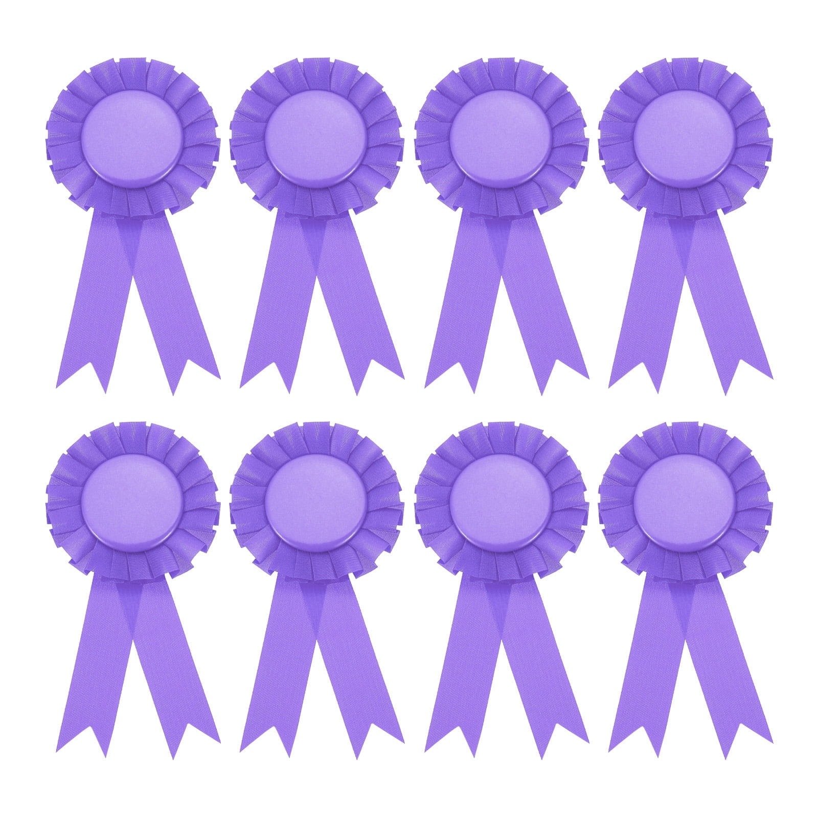 Uxcell 8Pcs Blank Award Ribbon, 6" x 3" Honorable Participation Badge ...