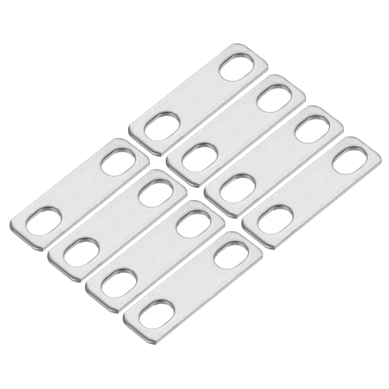 Uxcell Bus Bar Connector 8 Pcs Pitch Row 1"(25mm) Red Copper Flat Bus ...