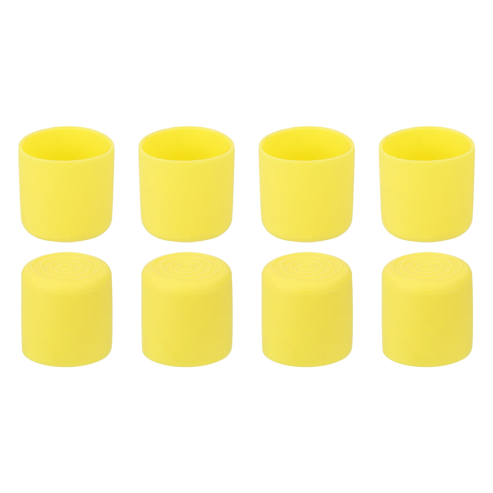 Uxcell 8Pcs Chair Leg Tips Caps, 1' Inner Diameter Non-Slip Feet End ...