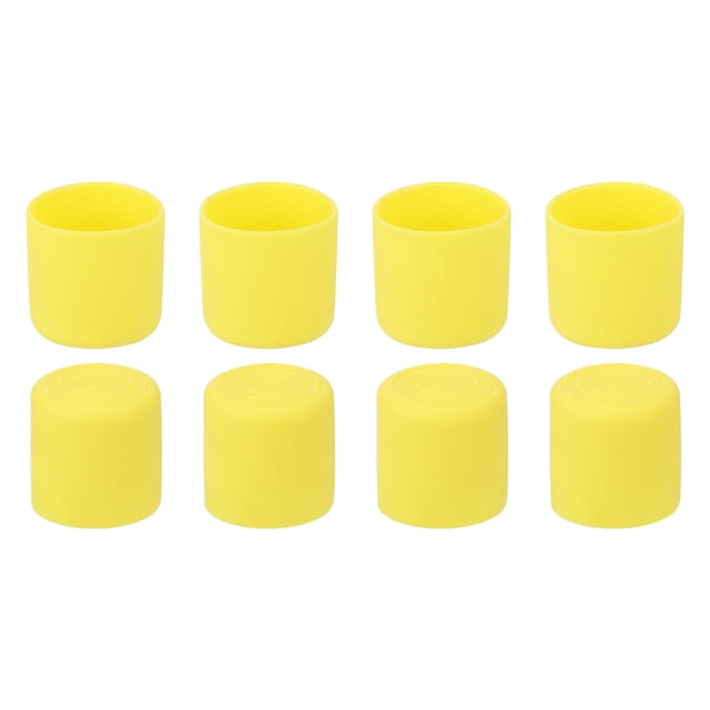 Uxcell 8Pcs Chair Leg Tips Caps, 1' Inner Diameter Non-Slip Feet End ...