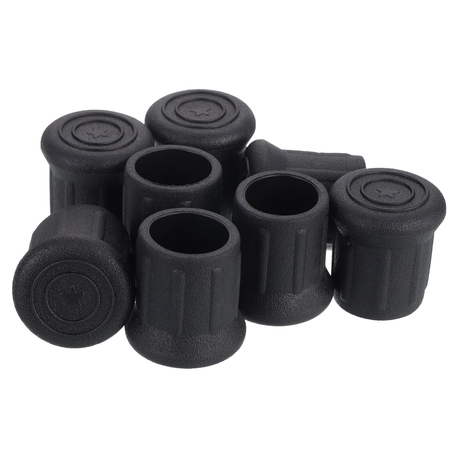 Uxcell 8Pcs Chair Leg Tips Caps, 1" Non-Slip Feet End Caps Cover ...