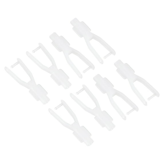 Uxcell 8Pcs Nylon Clevis 2 x 27mm Fixing Wings for RC Airplane Car ...