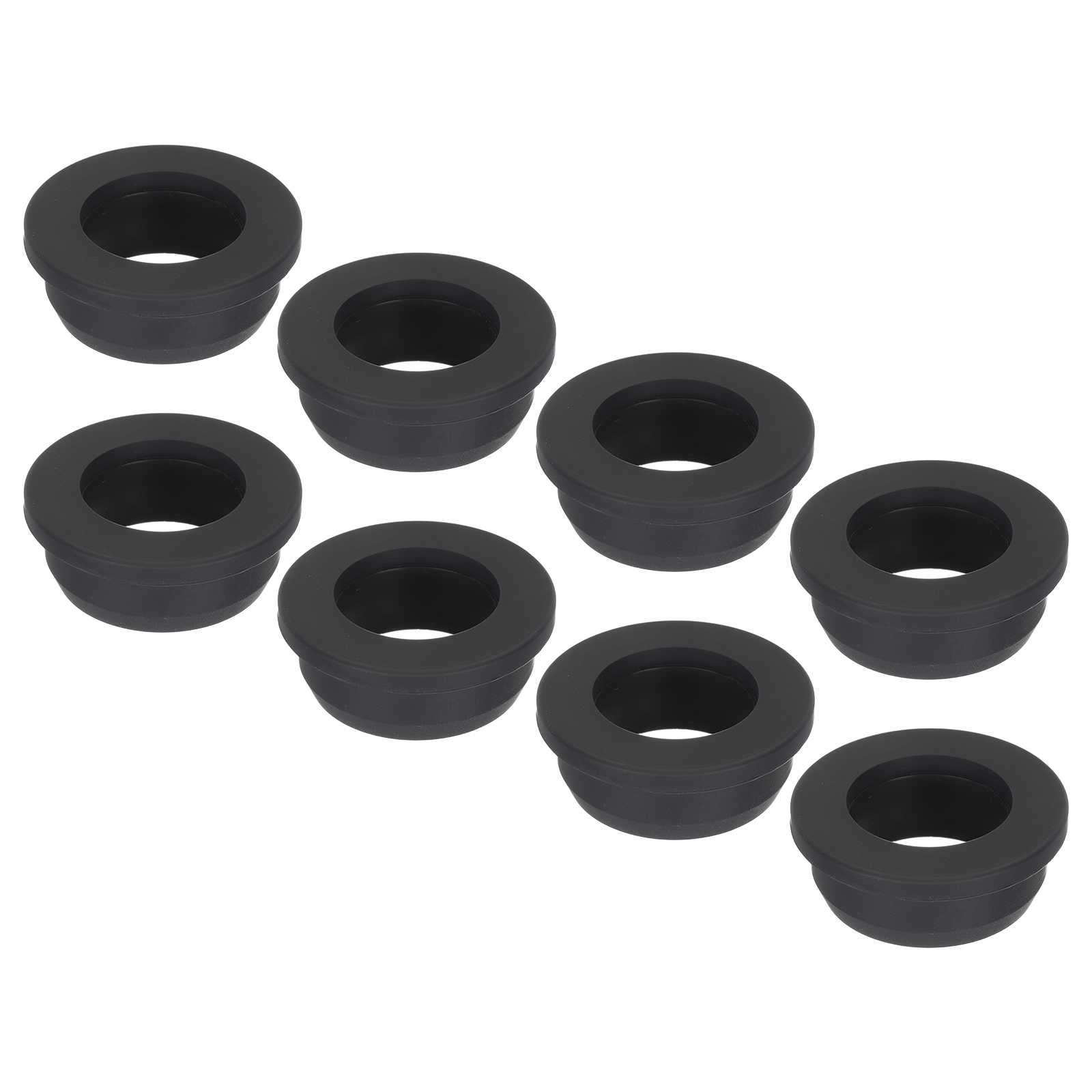 Uxcell 8Pcs T Shape Rubber Grommet Mount Dia 36.3mm,ID 25mm Seal ...