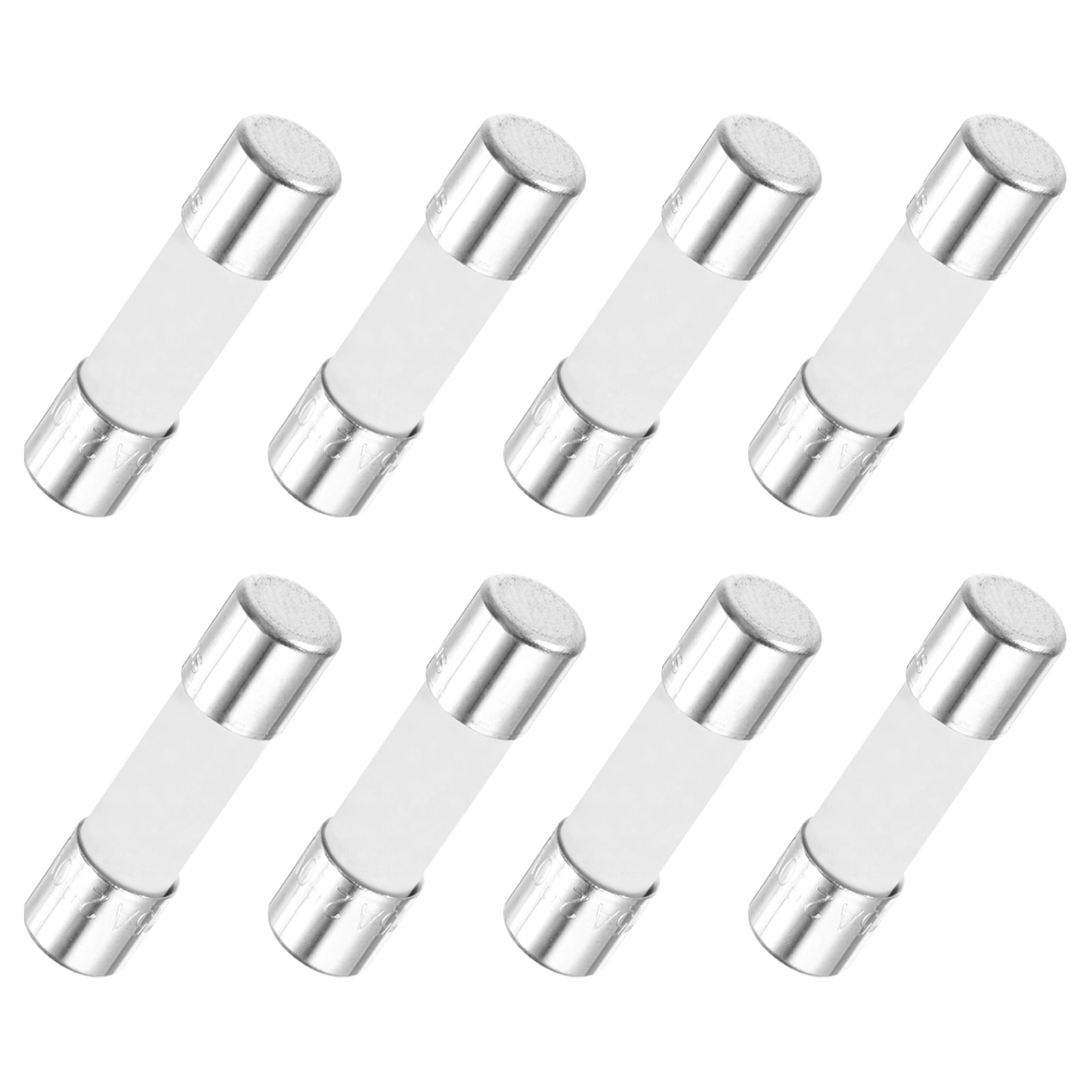 Uxcell 8Pcs Time Delay Fuse Ceramic Fuses Tube 5mm x 20mm 250V 15A for ...