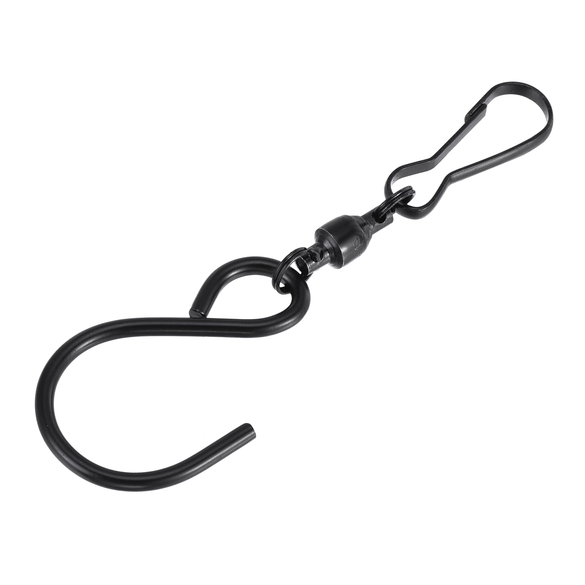 Uxcell 8cm 360 Degree Rotating Hanging Swivel Hooks Clips 12 Pack ...