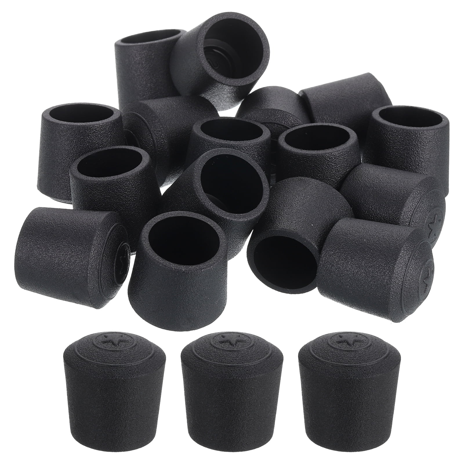 Uxcell 8cs Chair Leg Tips Caps, 15/16" Non-Slip Feet End Caps Cover ...