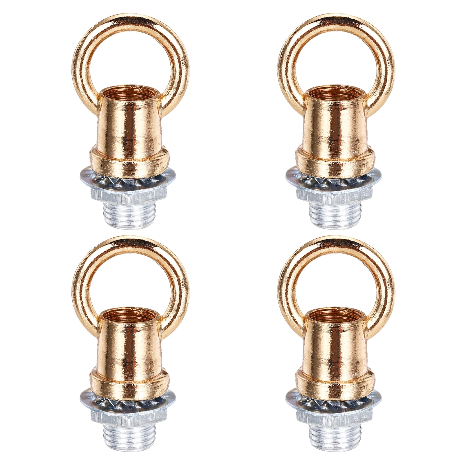 Uxcell 8kg Load M10 Lamp Female Loop Holder, 2 Set Lifting Eye Nut Hook ...