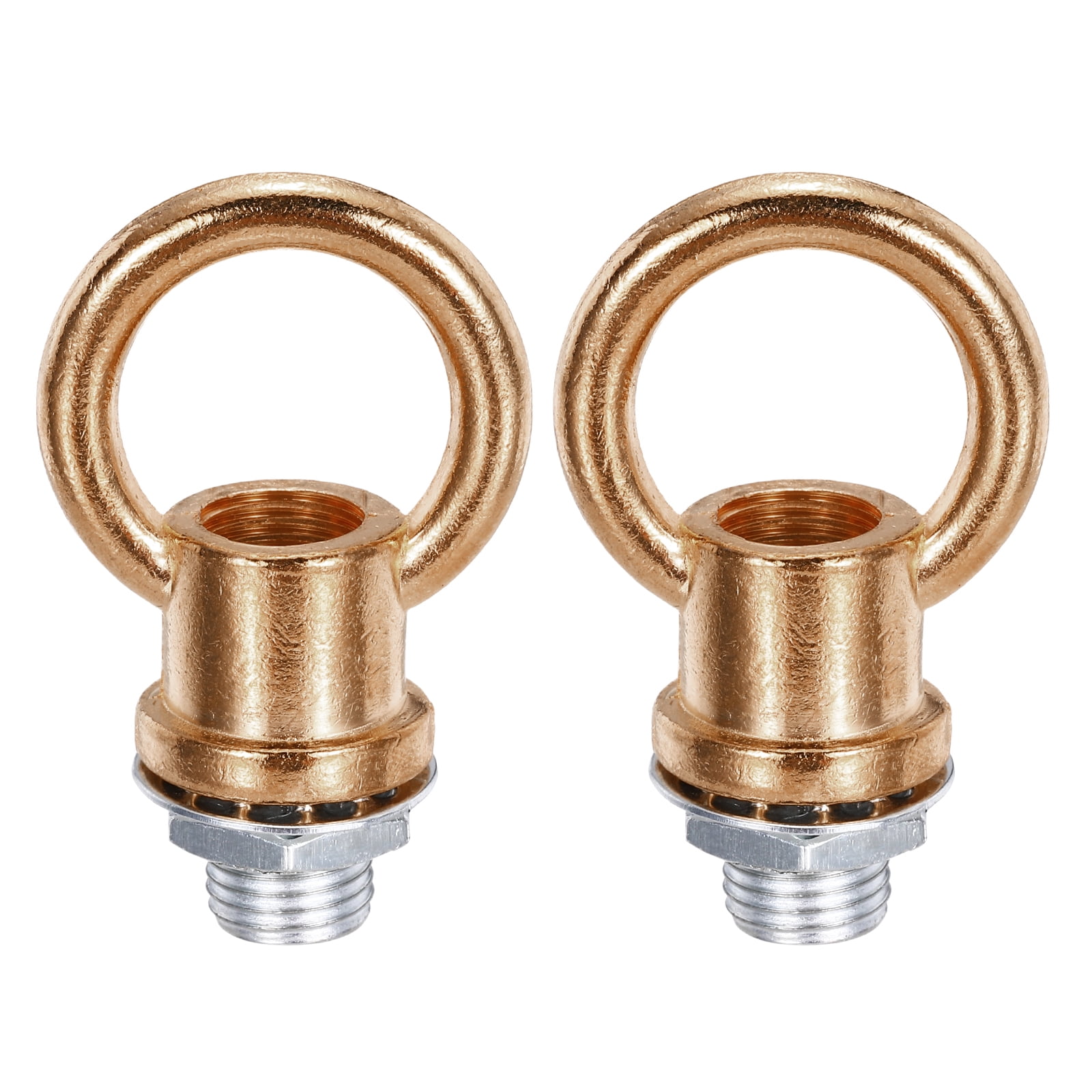 Uxcell 8kg Load M10 Lamp Female Loop Holder, 2 Set Lifting Eye Nut Hook ...