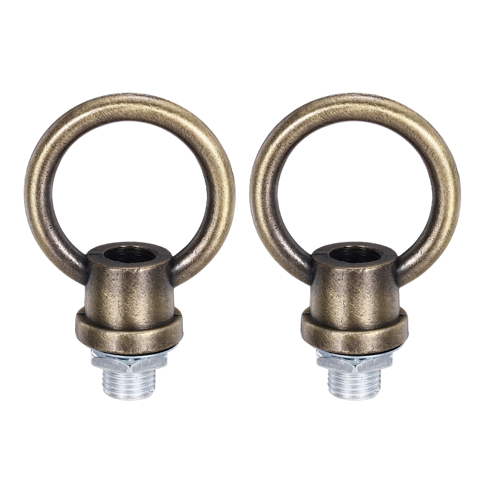 Uxcell 8kg Load M10 Lamp Female Loop Holder, 2 Set Lifting Eye Nut Hook - Walmart.com