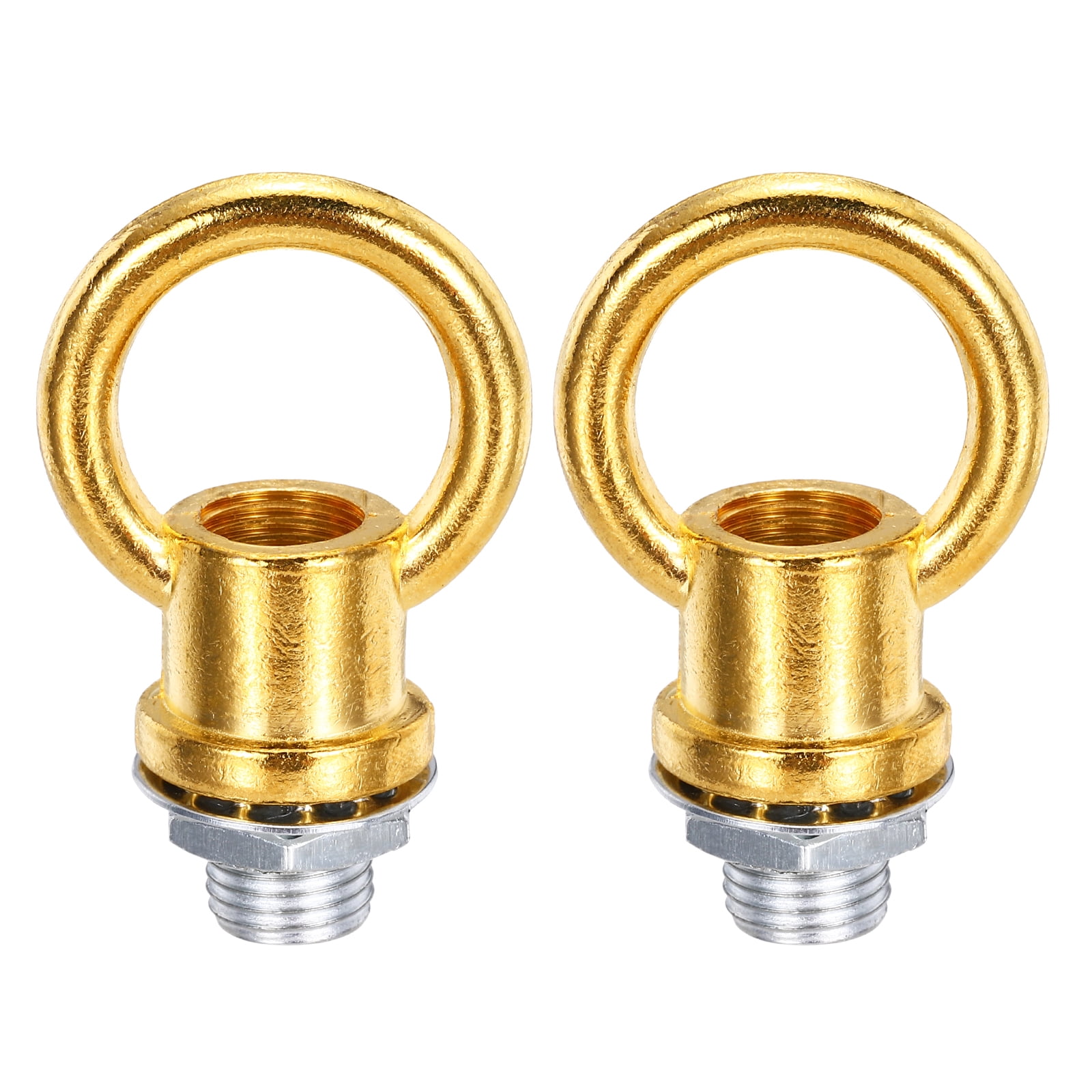 Uxcell 8kg Load M10 Lamp Female Loop Holder, 2 Set Lifting Eye Nut Hook ...