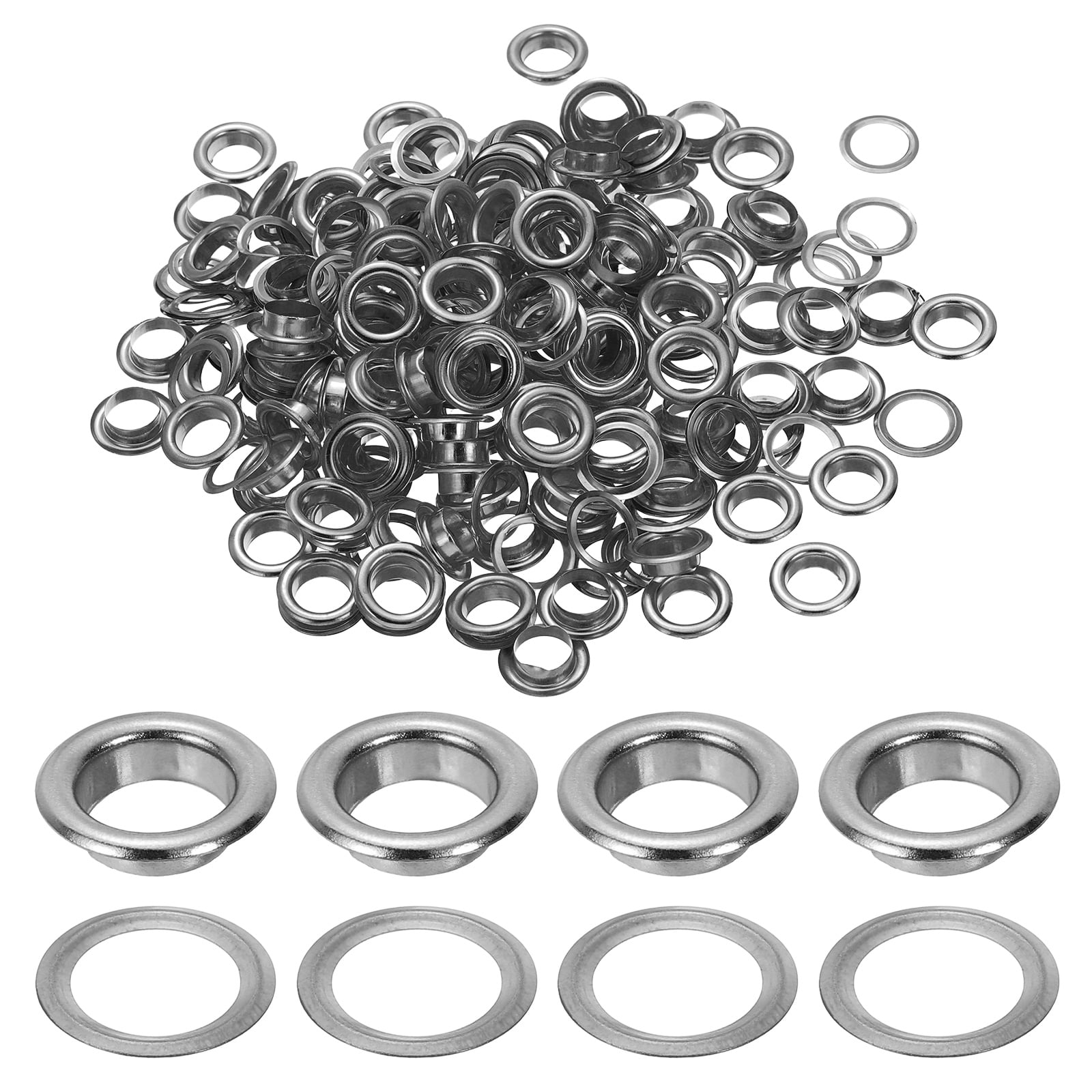 Uxcell 8mm/5/16" Metal Eyelets, Eyelets and Grommets Kit for DIY ...