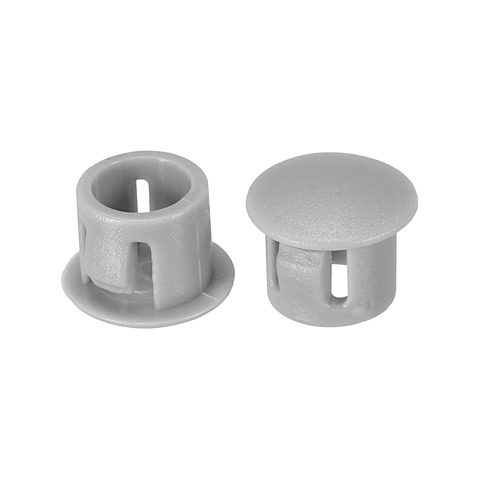 Uxcell 8mm 5/16" Plastic Hole Plugs, Flush Type Round Hole Cover Snap ...