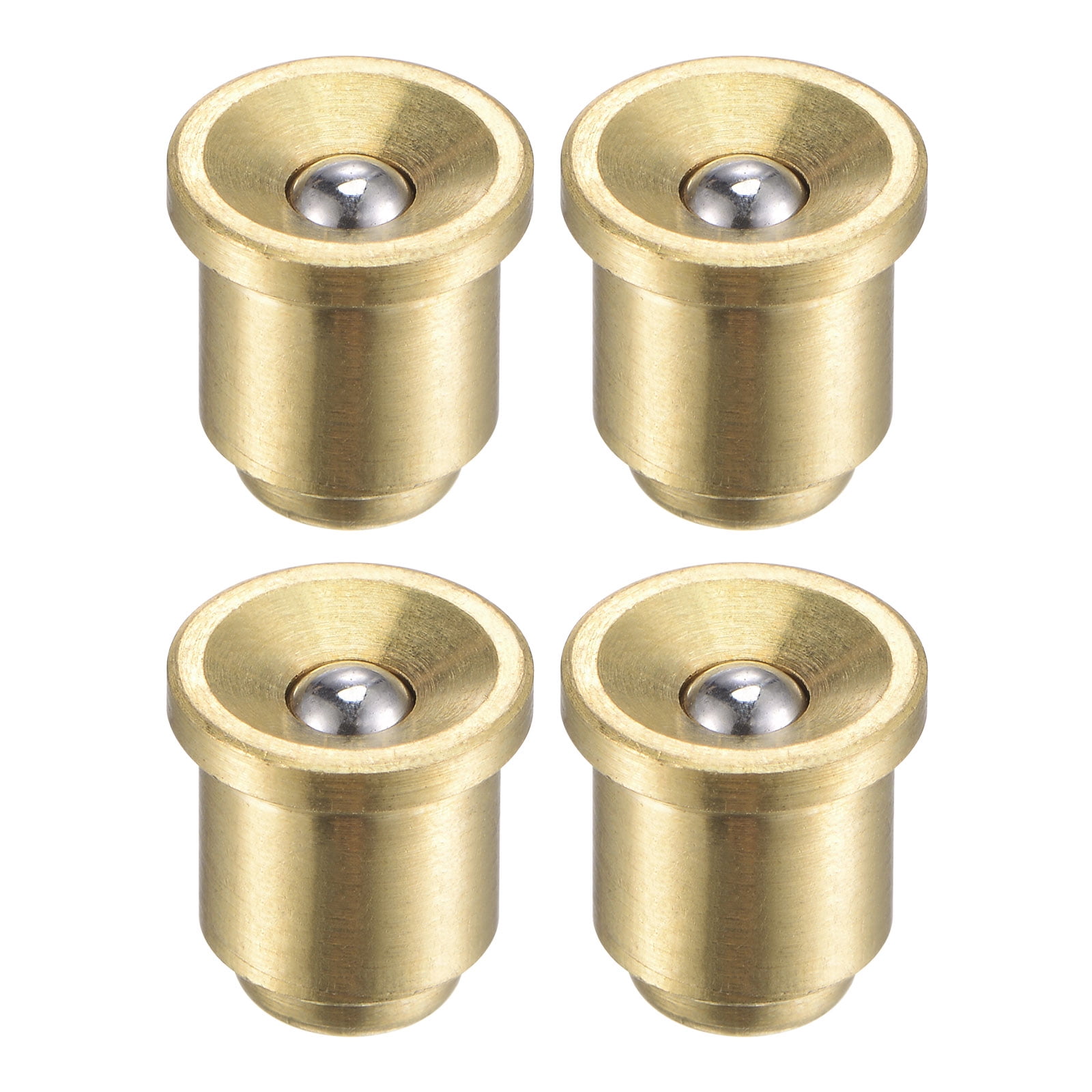 Uxcell 8mm Brass Push Button Flange Grease Oil Cup 4Pack - Walmart.com