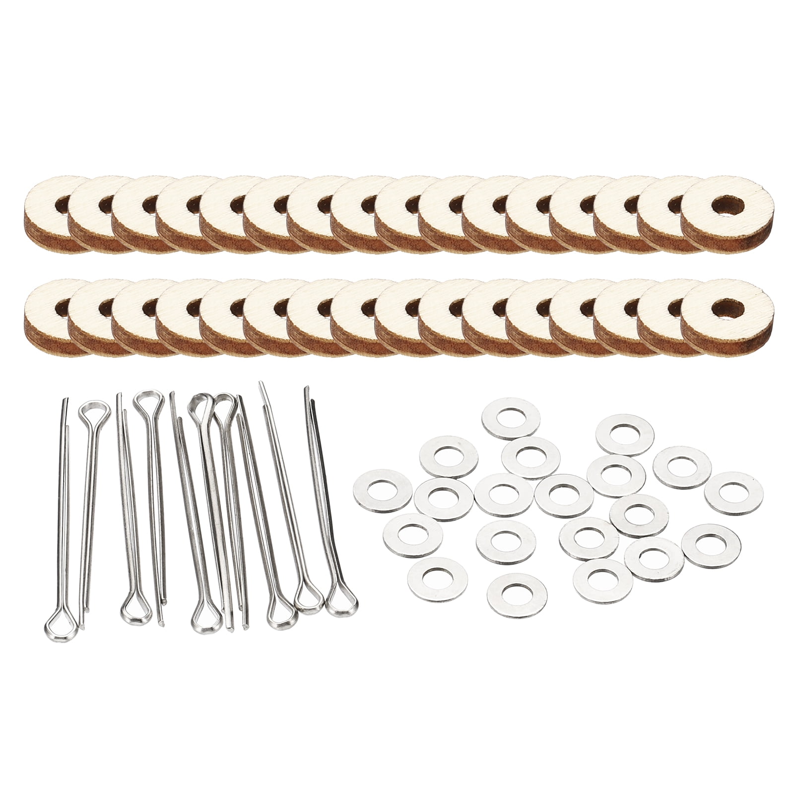 Uxcell 8mm Doll Joints, 16 Set Removable Cotter Pin Joints Connector ...