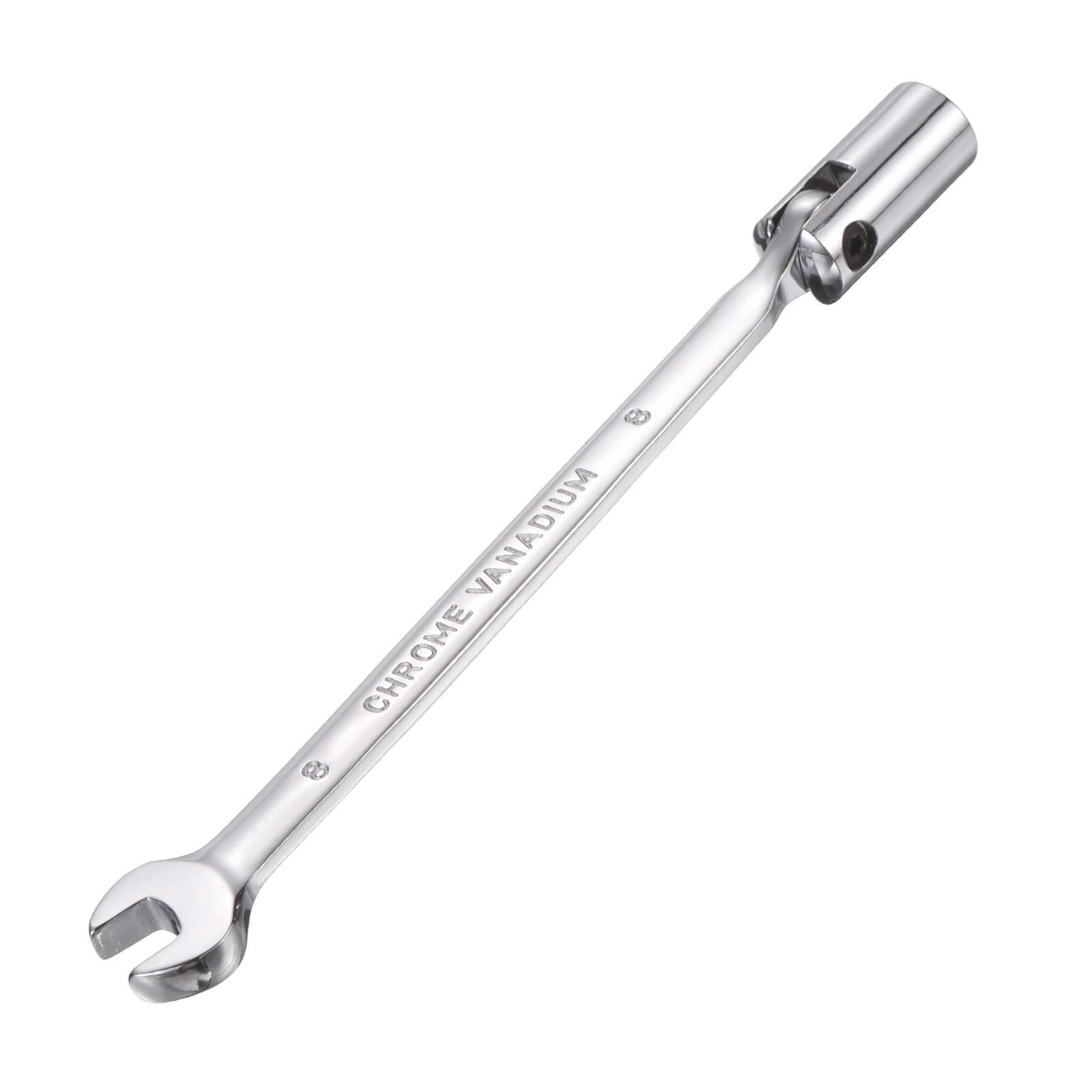 Uxcell 8mm Flexible Swivel Head Socket Combination Spanner Wrench for ...