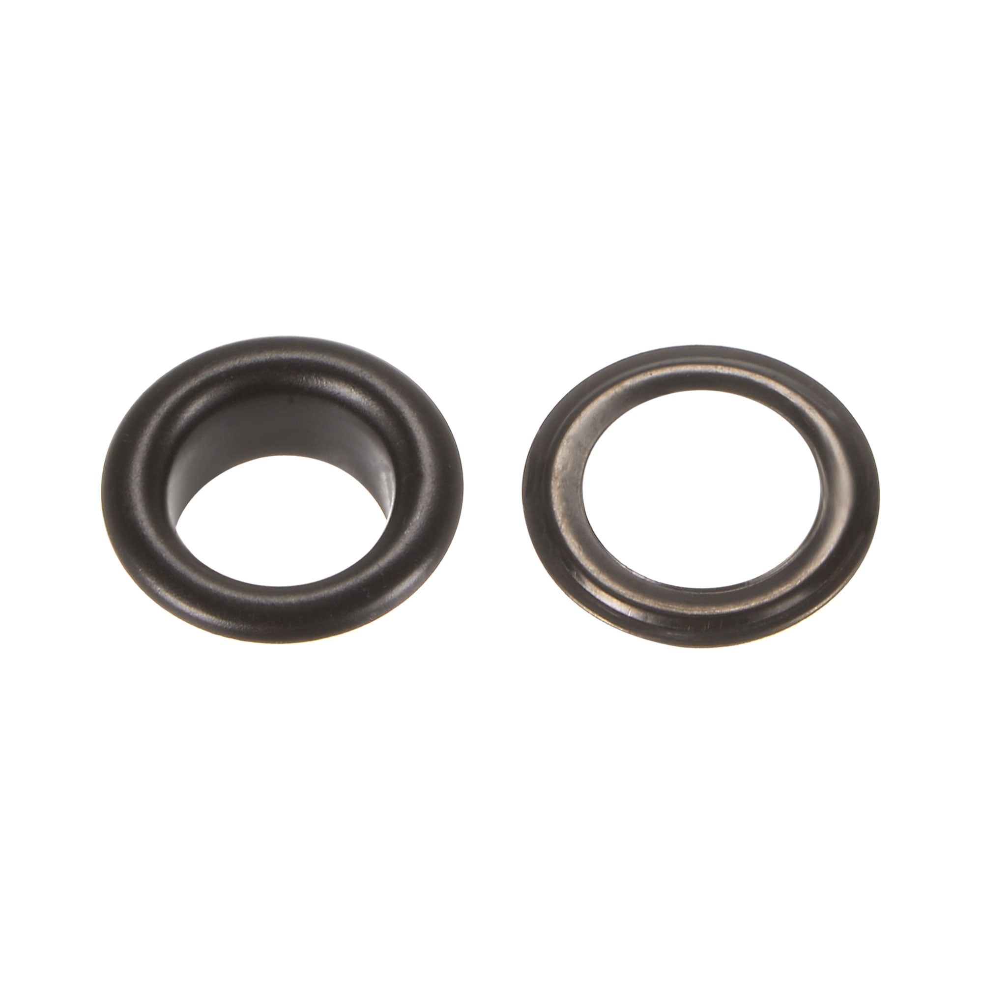 Uxcell 8mm Hole Copper Grommets Eyelets Black for Fabric Leather Canvas ...