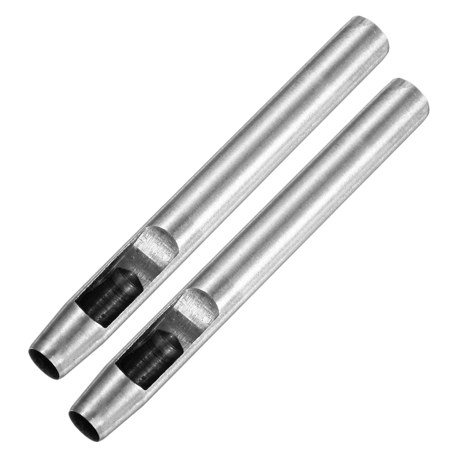 Uxcell 8mm Leather Hole Punch Tool [2PCS] - Metal Round Belt Hole ...