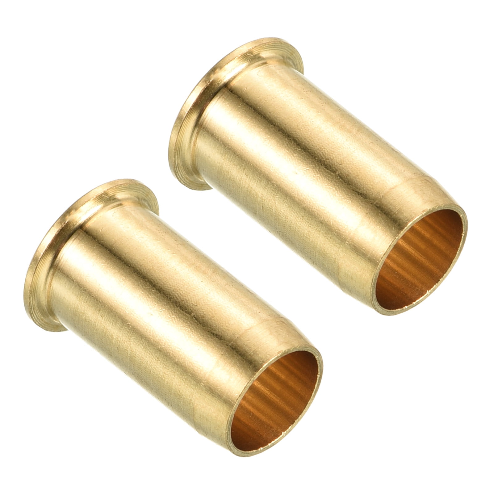 Uxcell 8mm Tube Brass Compression Fittings, 2 Pack Insert Compression ...