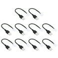 Uxcell 8mm USB to 2 Pin Solderless Quick Connector, 10 Pcs USB LED ...