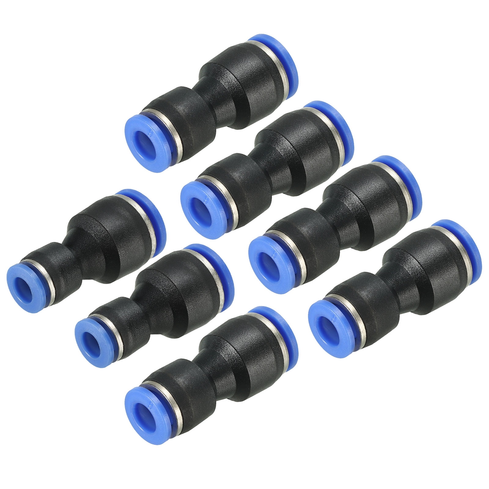 Uxcell 8mm to 6mm/10mm to 6mm Tube OD Quick Connect Push to Connector ...
