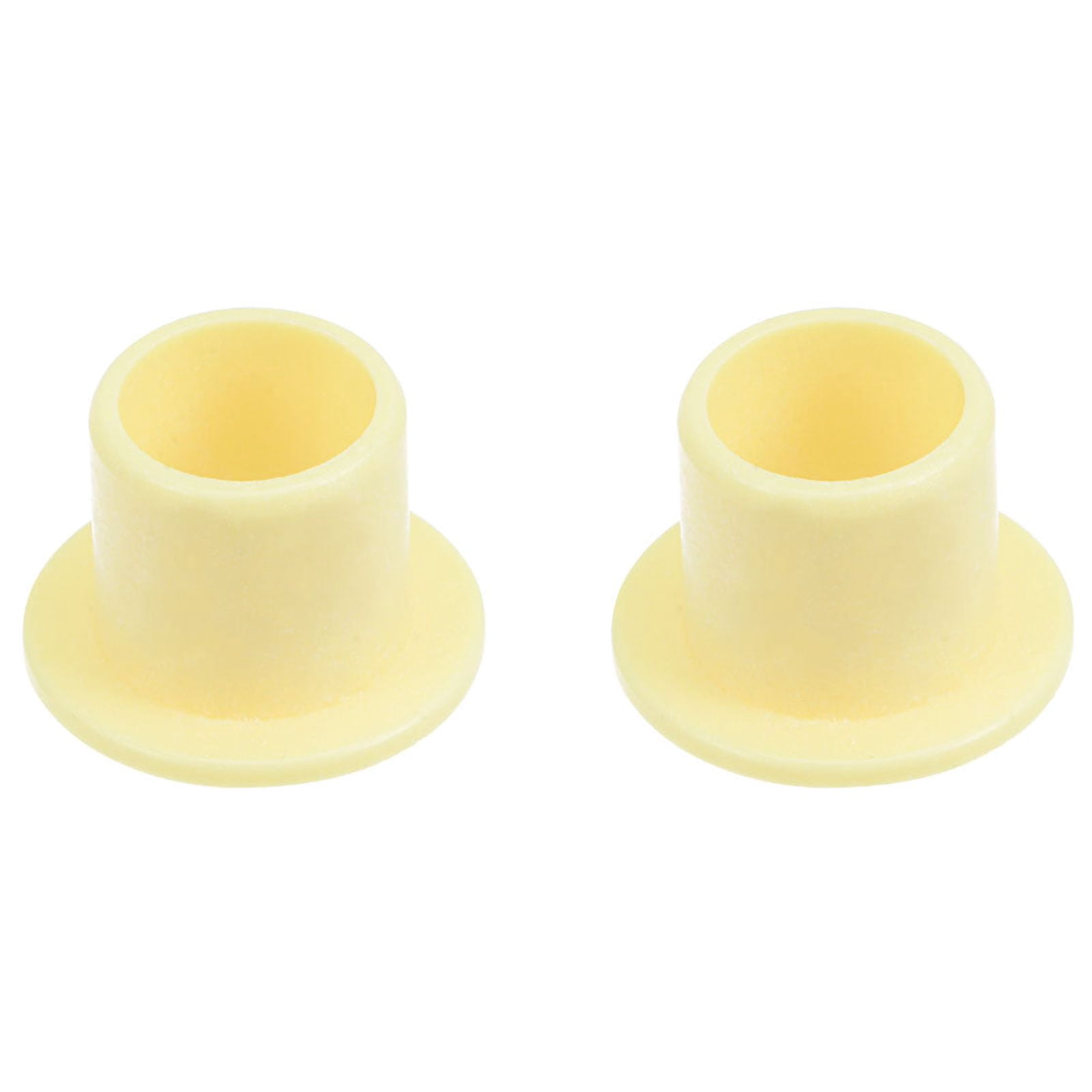 Uxcell 8mmx10mmx10mm Flanged Sleeve Bearings POM Wrapped Oilless ...