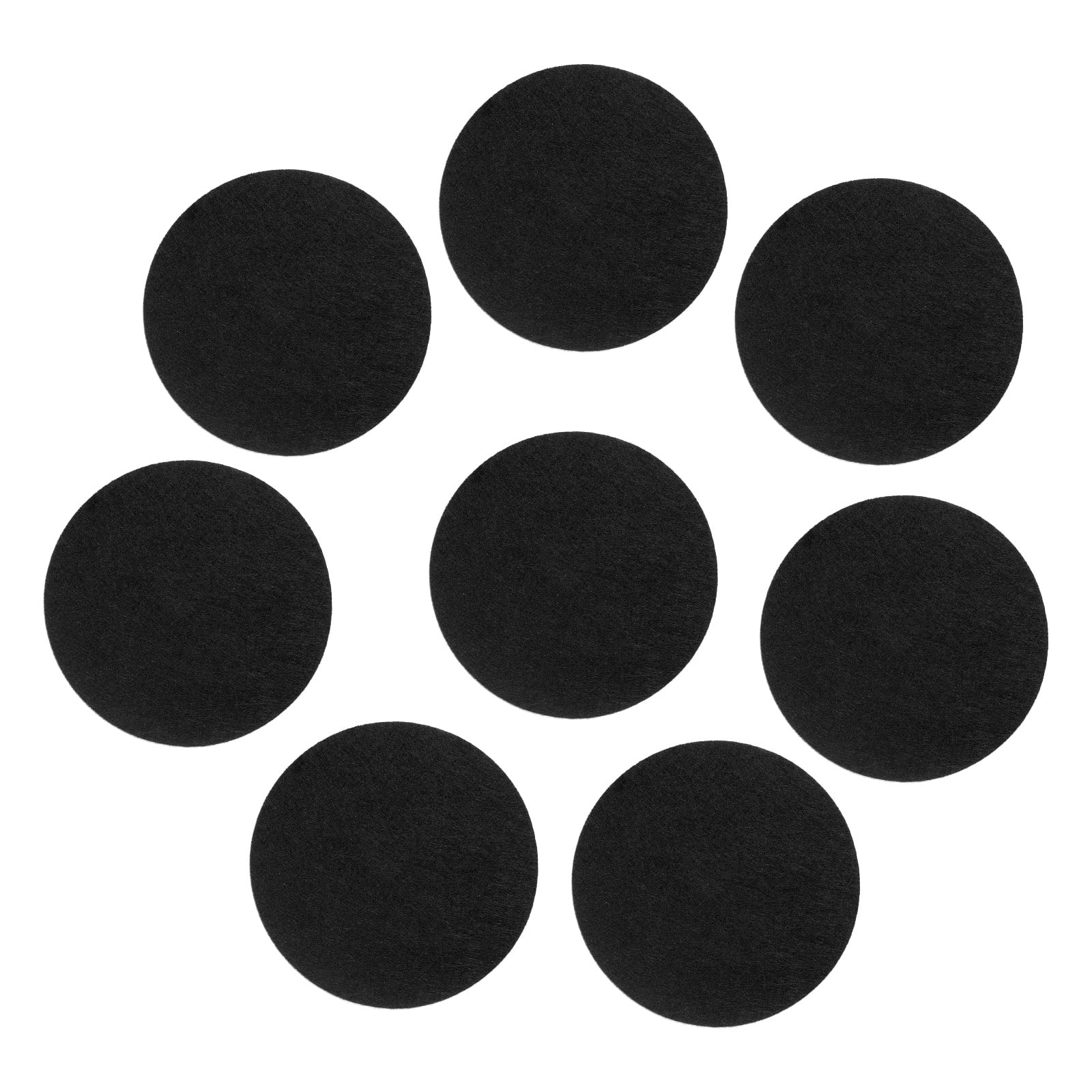 Uxcell 8pcs 11 Inch Round Adhesive Backed Felt for Household ...