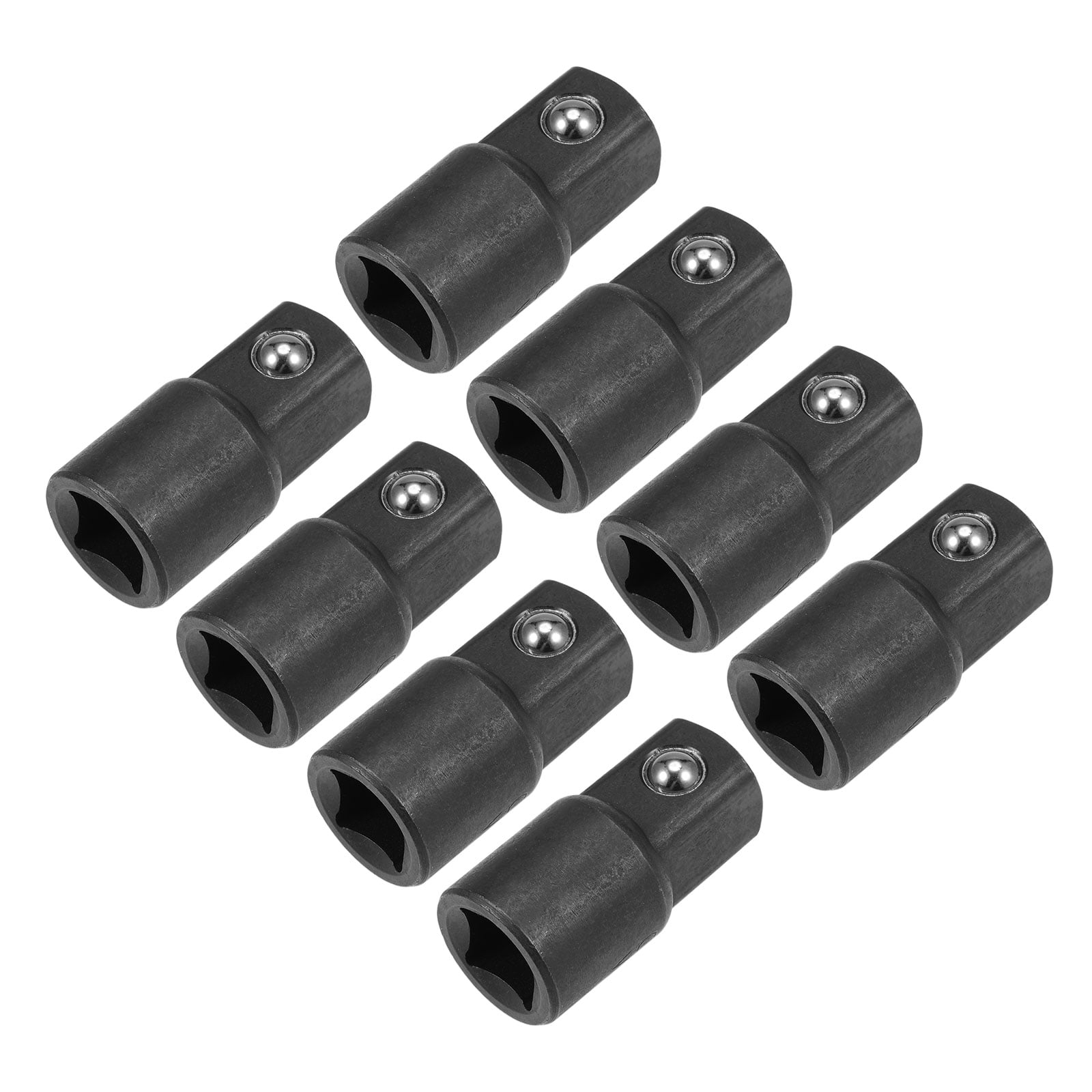 Uxcell 8pcs 3/8" Drive (F) x 1/2" (M) Socket Reducer Adapter, Female to ...