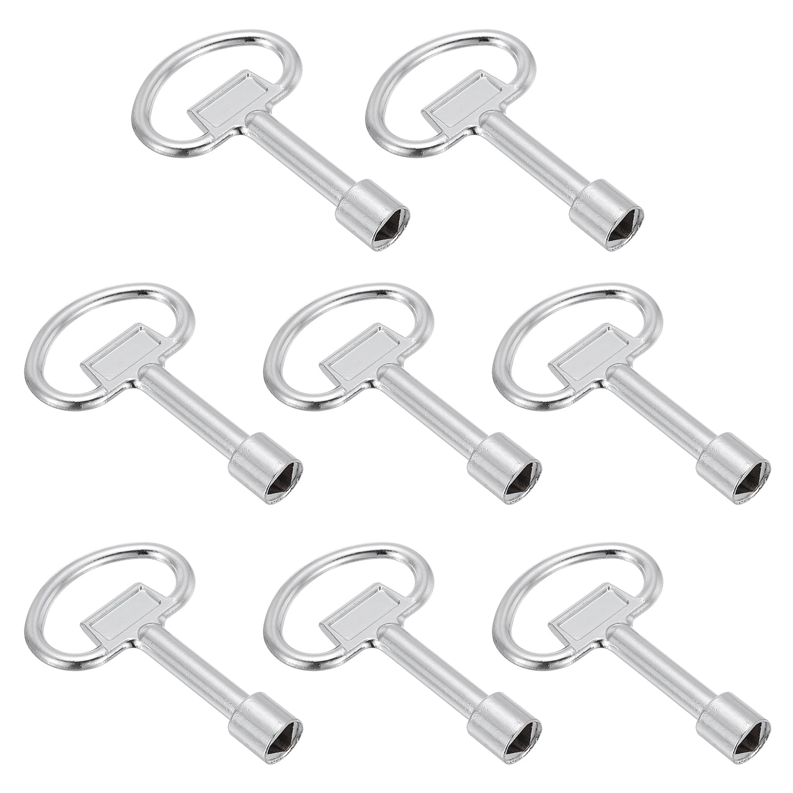 Uxcell 8pcs 9.5mm/0.4" Hole Socket Spanner Key, Triangle Electrical ...