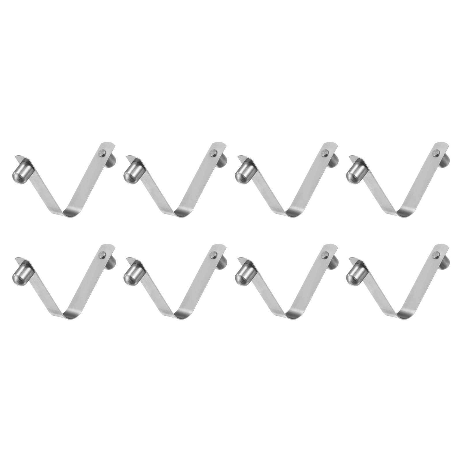 Uxcell 8pcs Double Button Kayak Paddle Snap Spring Clip 8x10x50mm V ...