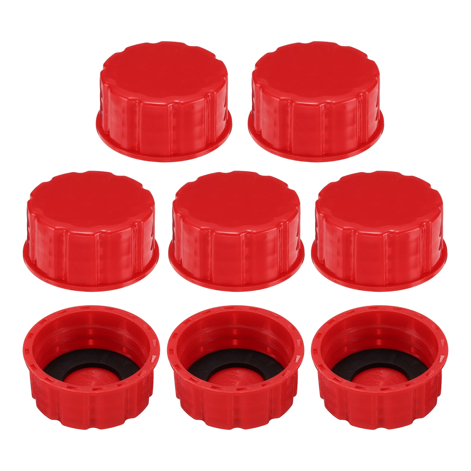 Uxcell 8pcs Gas Can Cap, Coarse Thread Gas Cap Replacement Gas Can Lid ...